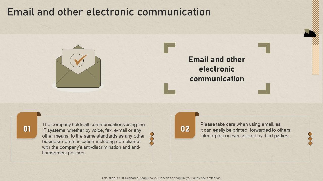 Top 10 EMAIL AND OTHER ELECTRONIC COMMUNICATION PowerPoint Presentation ...
