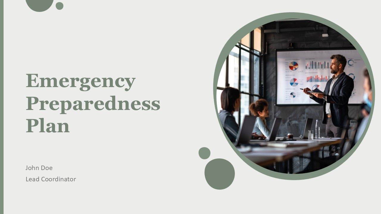 Emergency Preparedness Plan PPT PowerPoint AT