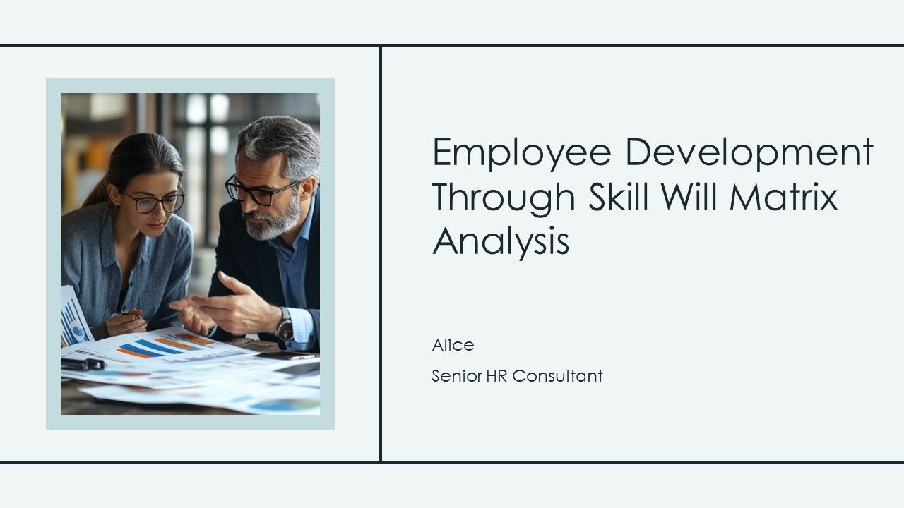 Employee Development Through Skill Will Matrix Analysis PPT Example AT