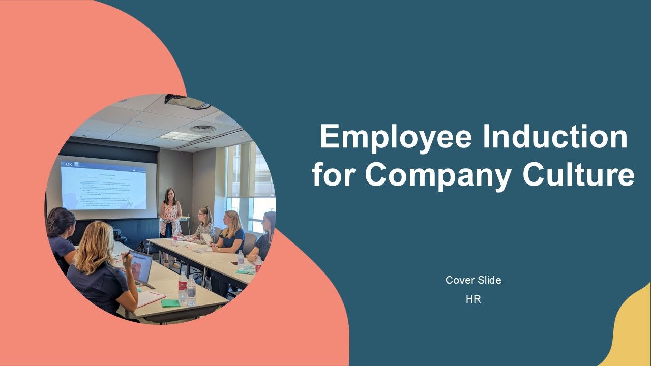 Employee Induction For Company Culture PPT Slides AT