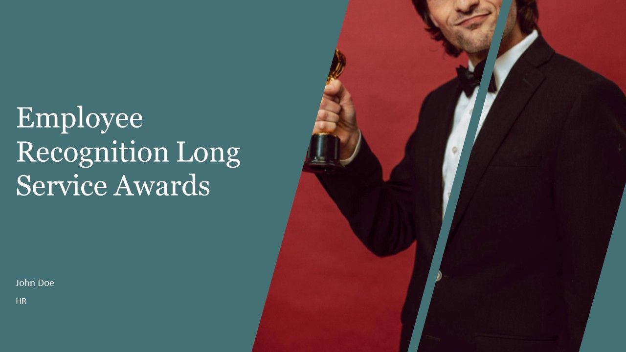 Employee Recognition Long Service Awards PPT Presentation AT