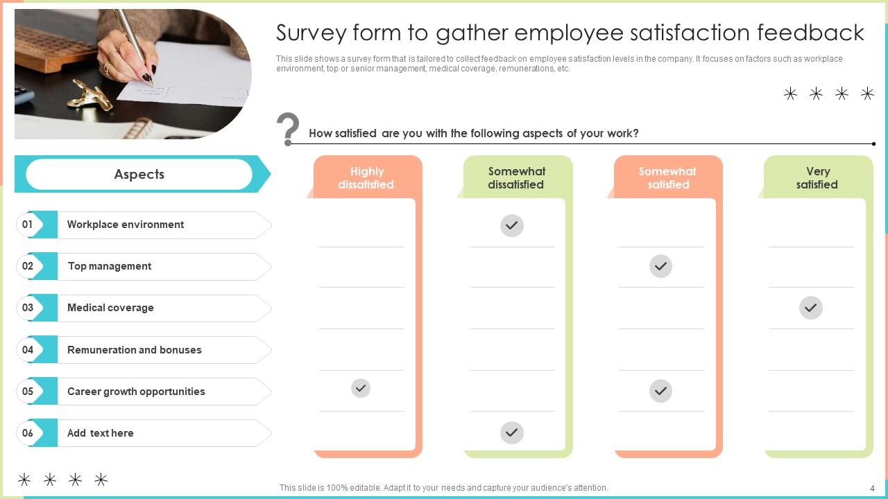 Employee Satisfaction Survey Powerpoint Ppt Template Bundles PPT Example