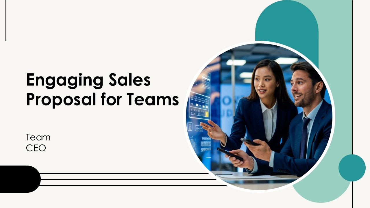 Engaging Sales Proposal For Teams PPT Graphics AT