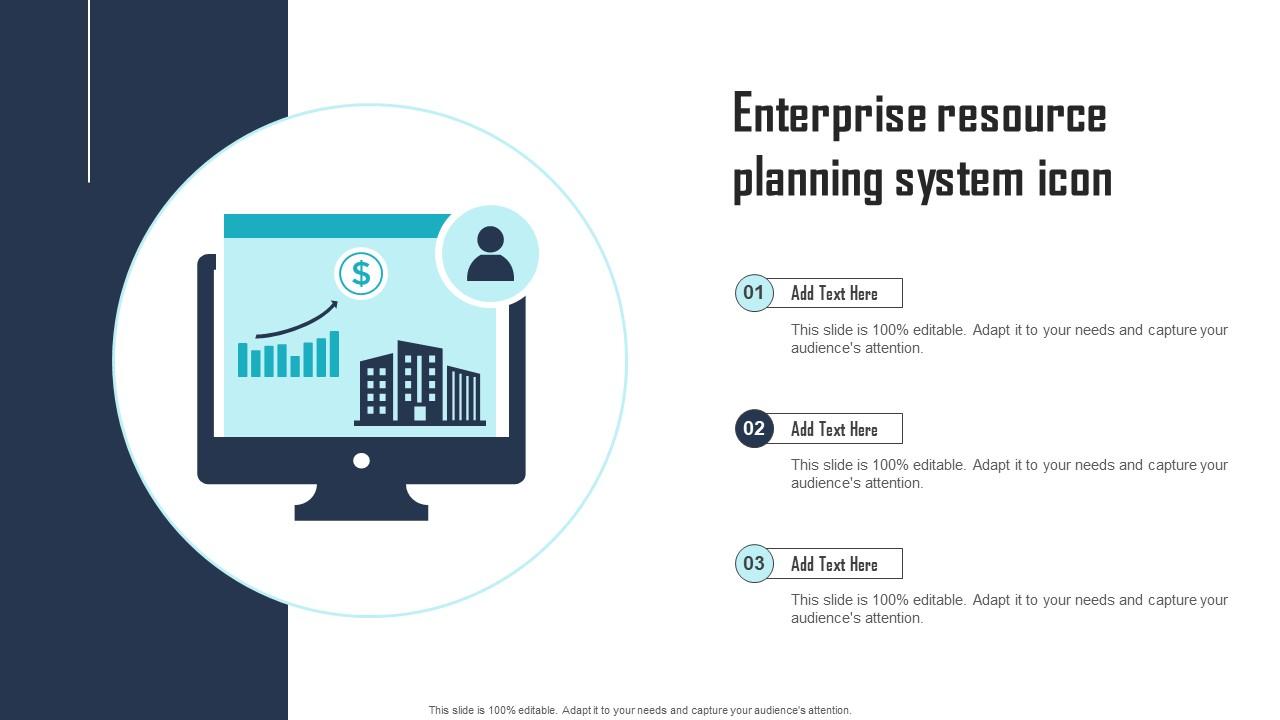 Enterprise Resource Planning System Icon PPT Slide Enterprise Resource Planning System Icon PPT Slide