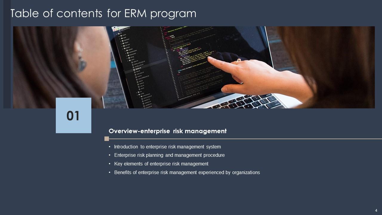 Erm Program Powerpoint Presentation Slides Ppt Slide