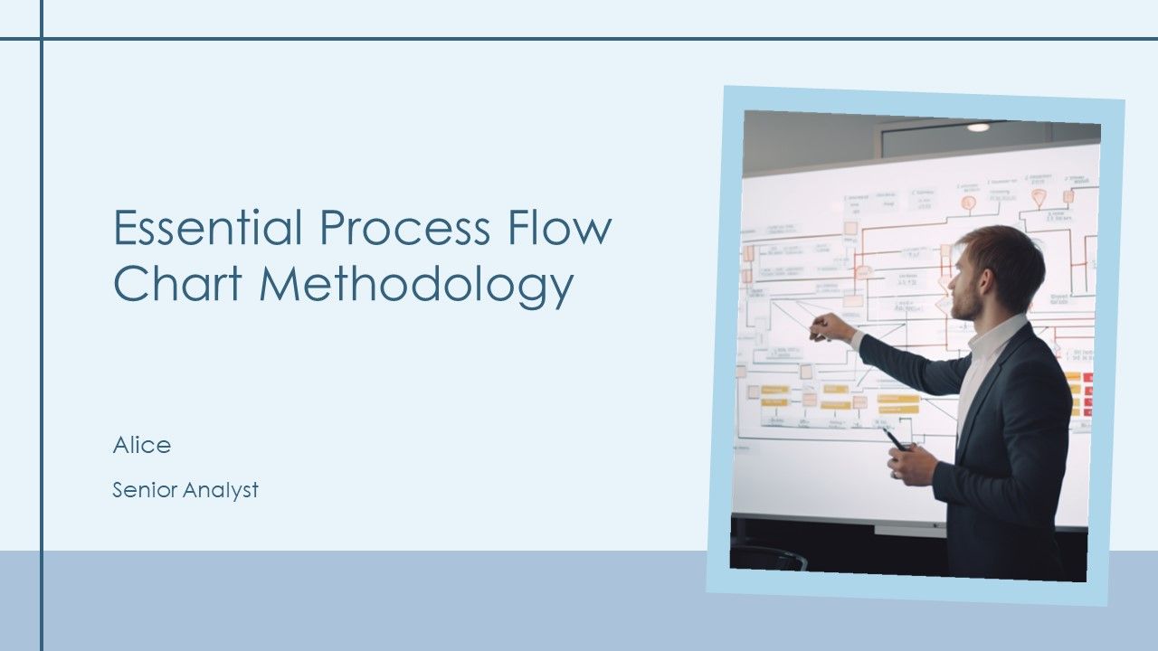 Essential Process Flow Chart Methodology PPT Information AT