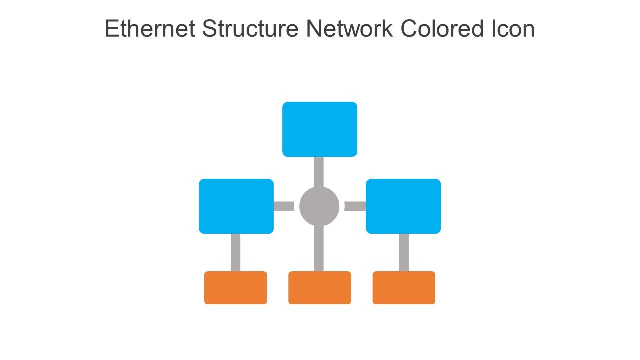 Ethernet Structure Network Colored Icon In Powerpoint Pptx Png And