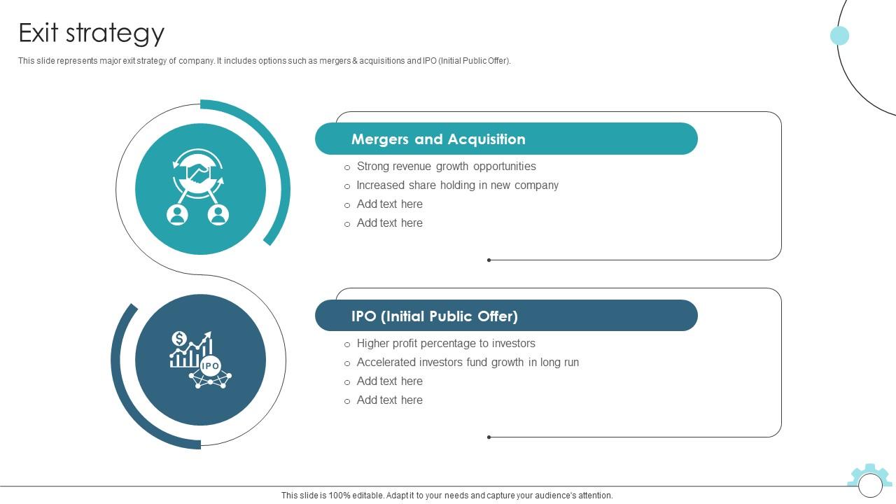 Exit Strategy Data Pipeline Automation Platform Fund Elevator ... Exit Strategy Data Pipeline Automation Platform Fund Elevator ...