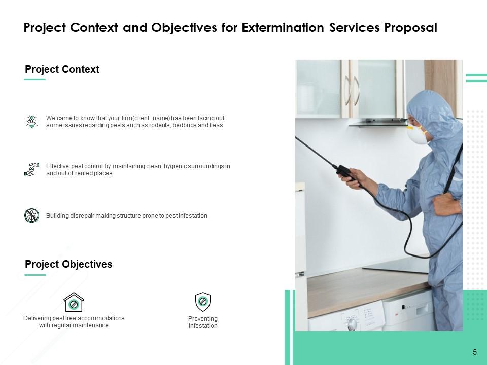 Extermination Services Proposal Powerpoint Presentation Slides ... Extermination Services Proposal Powerpoint Presentation Slides ...