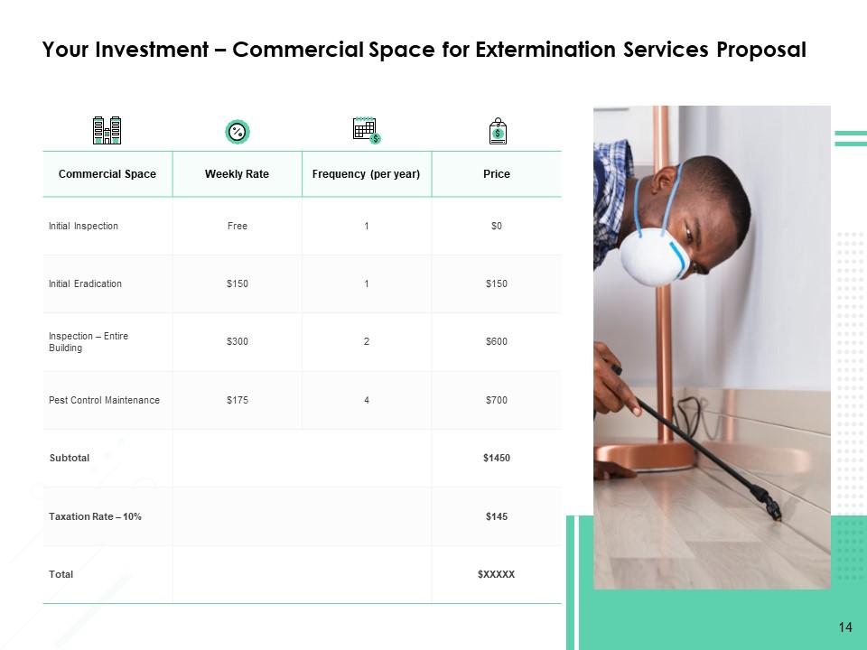 Extermination Services Proposal Powerpoint Presentation Slides ... Extermination Services Proposal Powerpoint Presentation Slides ...