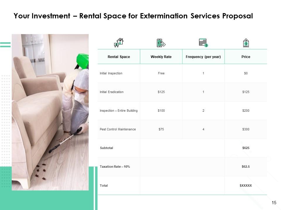 Extermination Services Proposal Powerpoint Presentation Slides ... Extermination Services Proposal Powerpoint Presentation Slides ...
