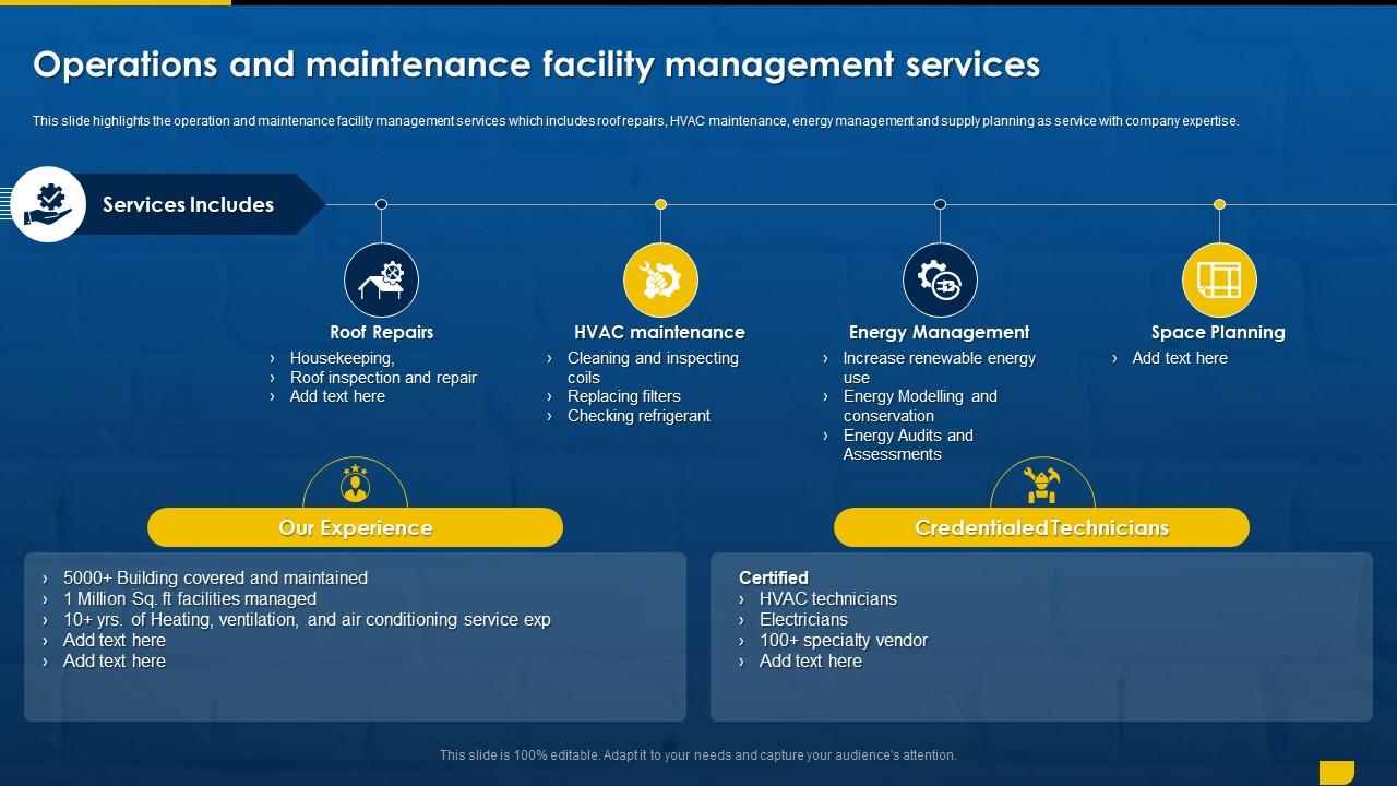 Top 10 Facility Management Companies Analysis Powerpoint Presentation