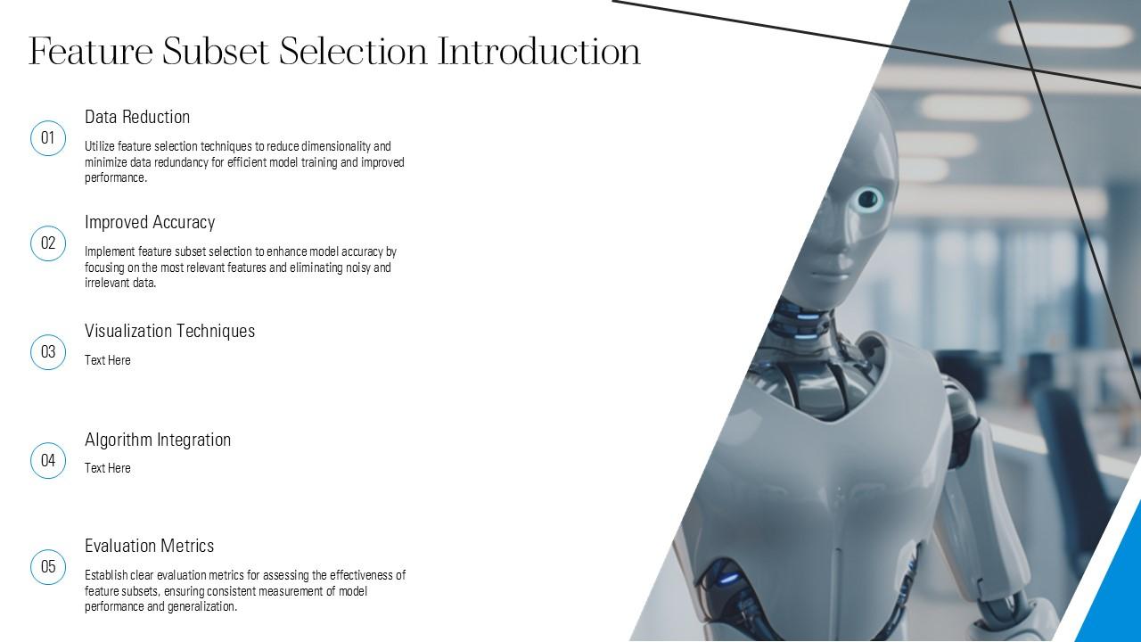 Feature Subset Selection Introduction PPT Example ST AI SS PPT Slide Feature Subset Selection Introduction PPT Example ST AI SS PPT Slide