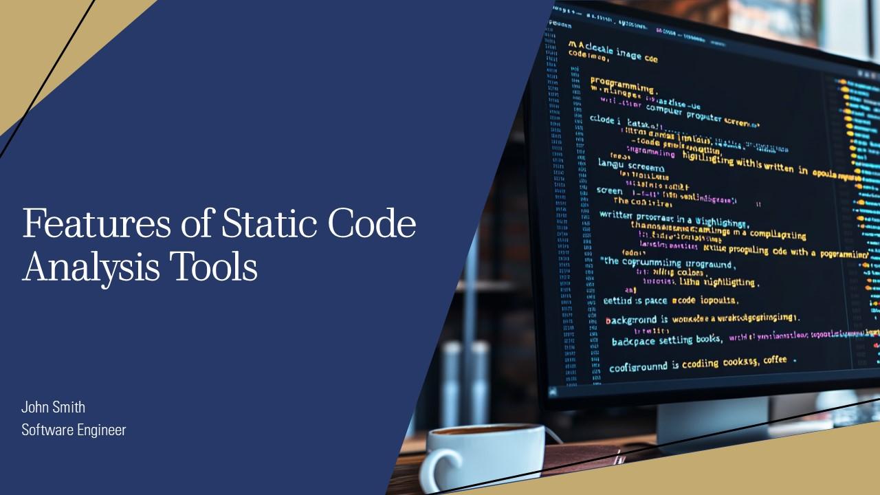 Features Of Static Code Analysis Tools PPT Template ACP PPT Sample