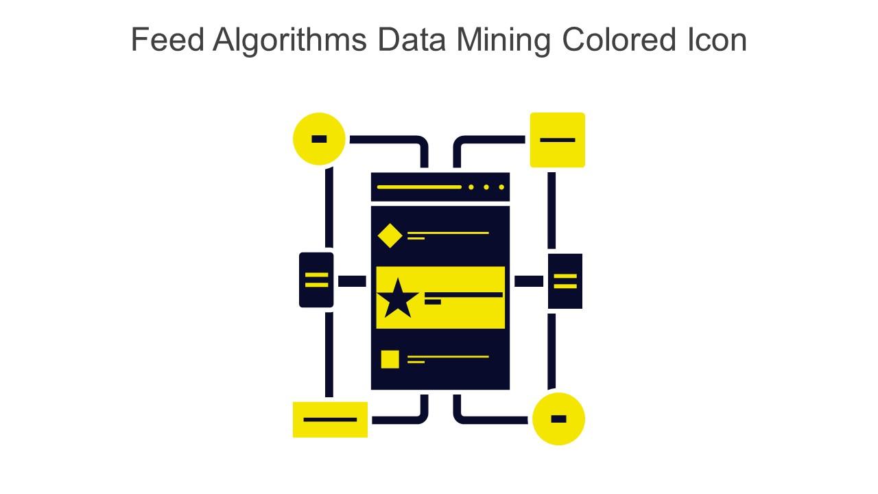 Feed Algorithms Data Mining Colored Icon In Powerpoint Pptx Png And Editable Eps Format Ppt