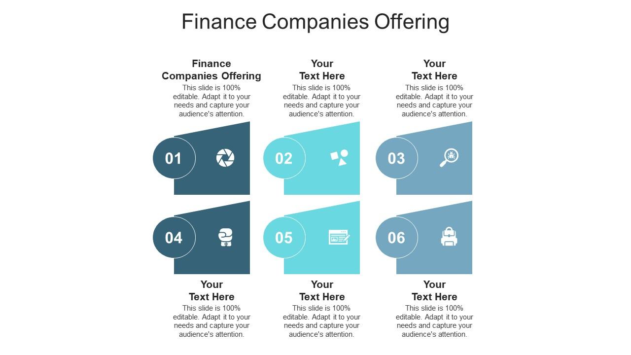 Finance Companies Offering Ppt Powerpoint Presentation Model Smartart Cpb | Presentation ...