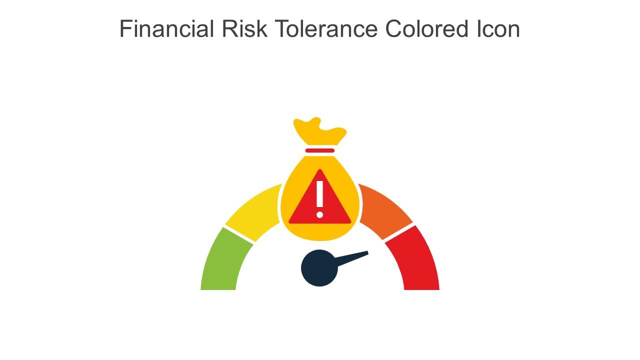 Financial Risk Tolerance Colored Icon In Powerpoint Pptx Png And Editable Eps Format PPT Slide