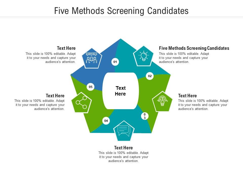 Five Methods Screening Candidates Ppt Powerpoint Presentation ... Five Methods Screening Candidates Ppt Powerpoint Presentation ...