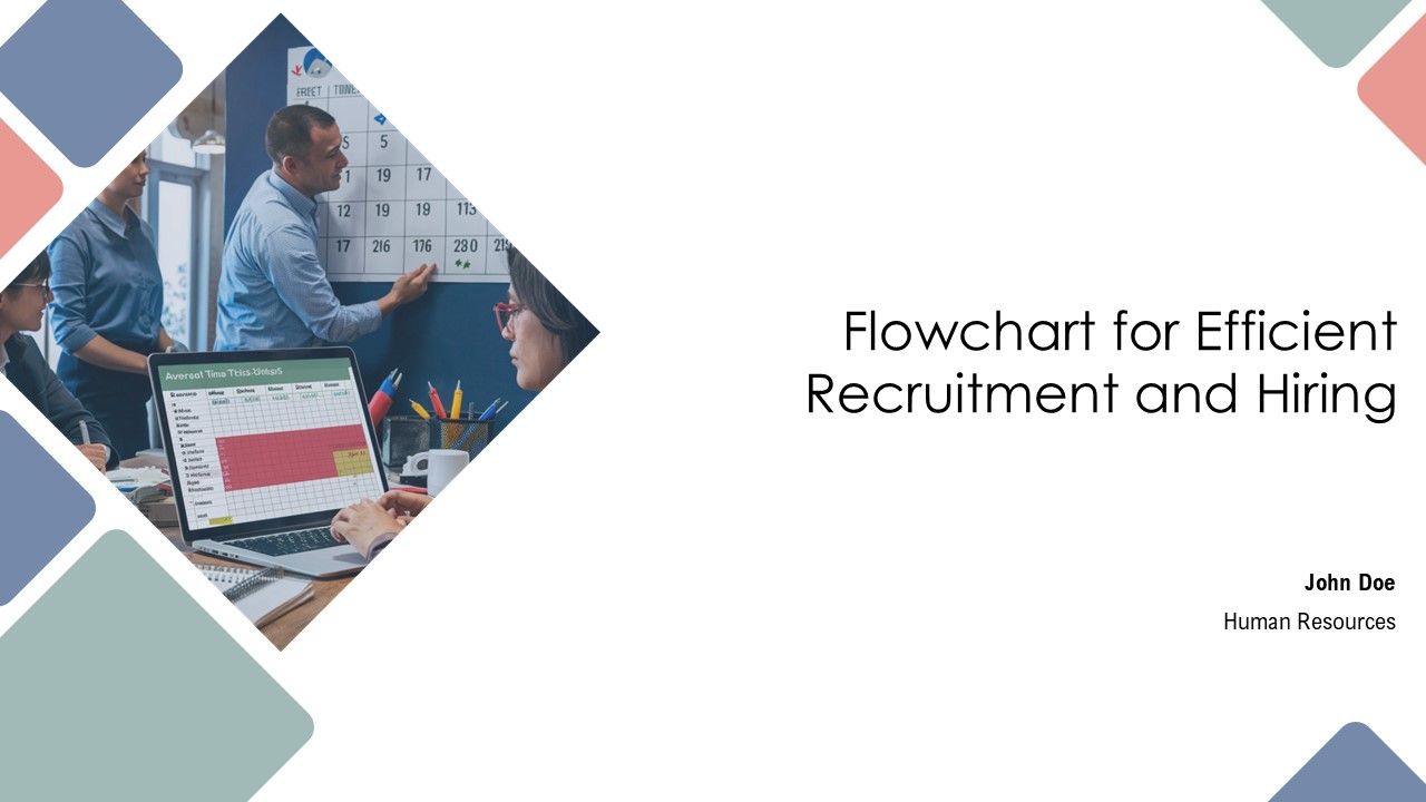 Flowchart For Efficient Recruitment And Hiring PPT PowerPoint AT