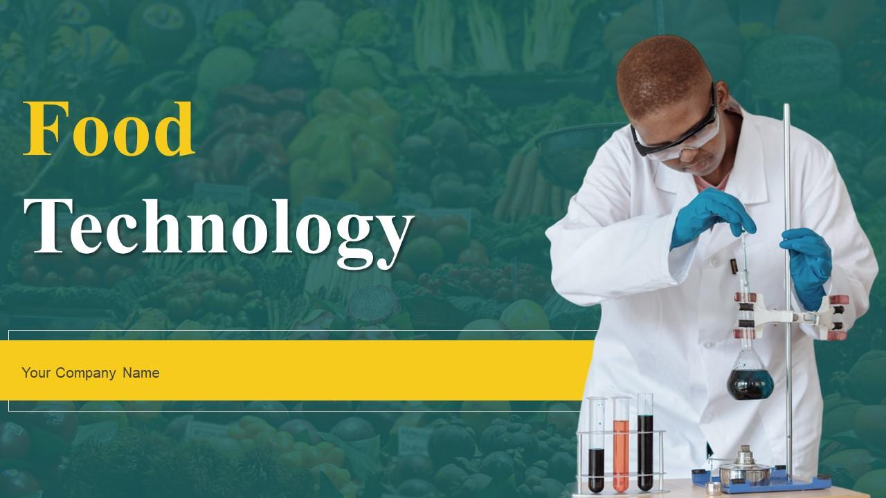 Food Technology Powerpoint Ppt Template Bundles Ppt Presentation