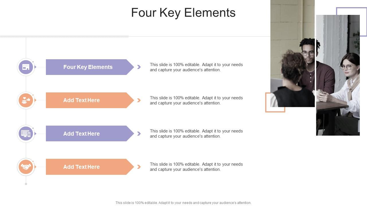 Four Key Elements In Powerpoint And Google Slides Cpb PPT PowerPoint