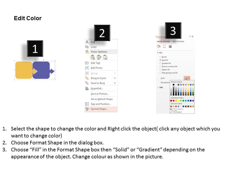 Four Staged Linear Option Diagram Flat Powerpoint Design | PowerPoint ...