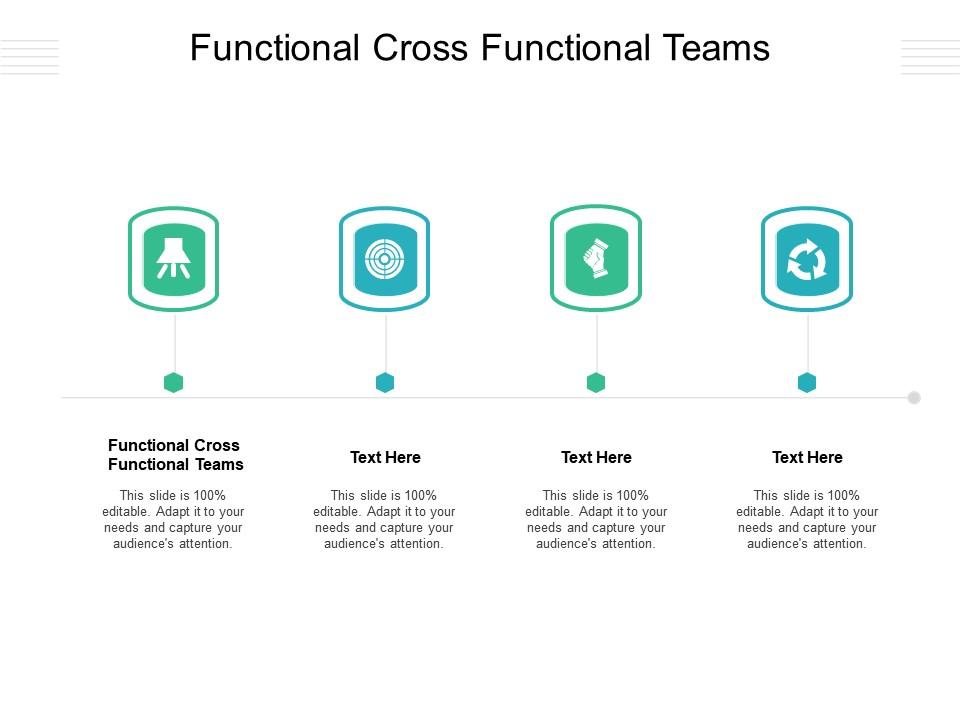 Functional Cross Functional Teams Ppt Powerpoint Presentation Infographic Template Structure Cpb