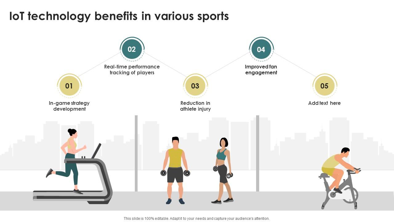 Future Of Sports IoT Technology Benefits In Various Sports IoT SS PPT ...