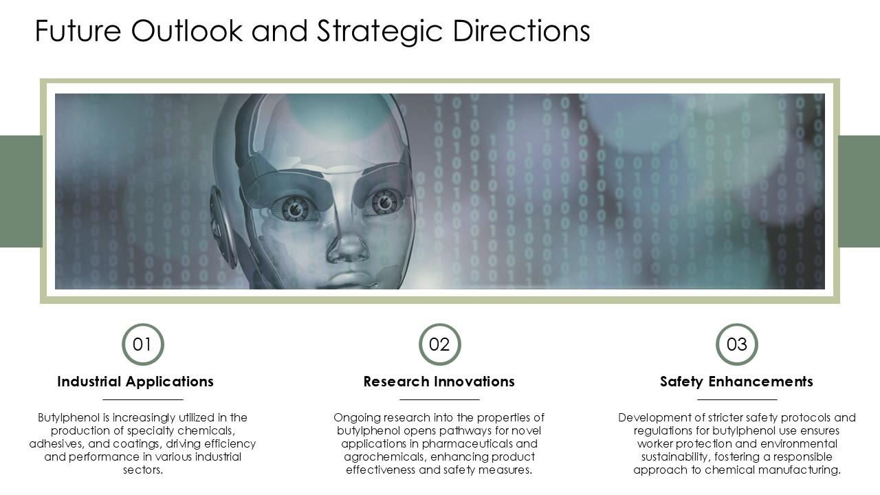 Future Outlook And Strategic Directions Butylphenol PPT Sample ST AI SS ...