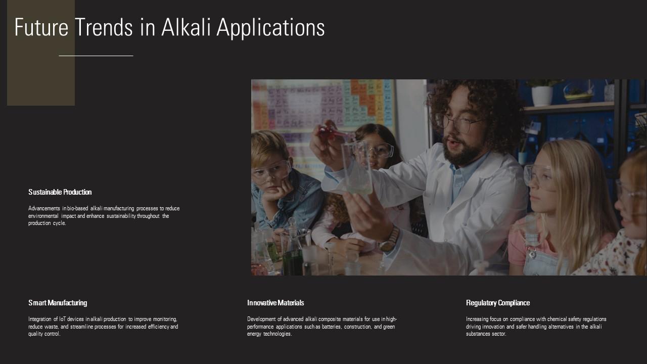 Future Trends In Alkali Applications Ppt Sample ST AI SS PPT Template
