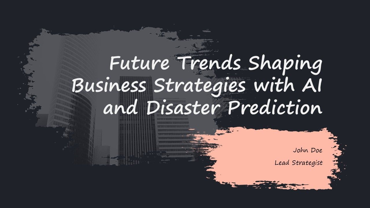 Future Trends Shaping Business Strategies With AI And Disaster ...