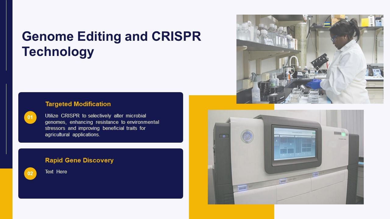 Genome Editing And Crispr Technology Mutation Microbiology PPT PowerPoint ACP PPT Template