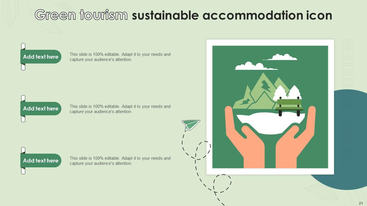 Green Tourism Powerpoint Ppt Template Bundles PPT Presentation