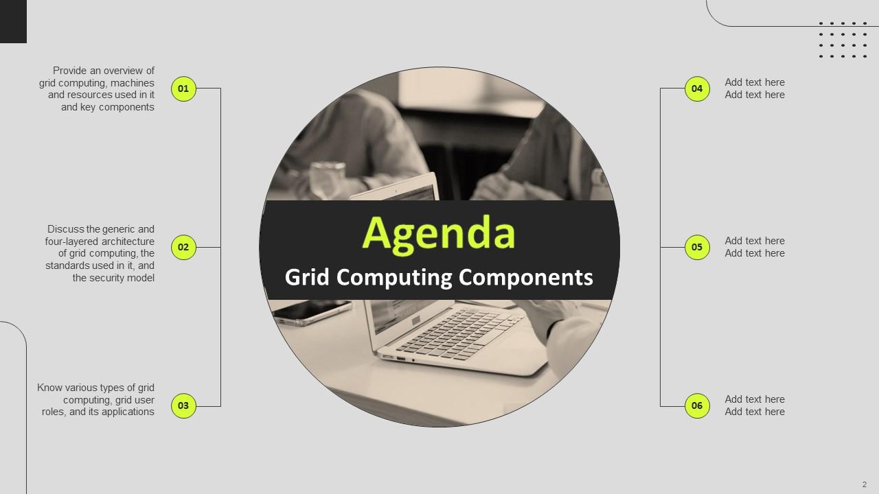 Grid Computing Components Powerpoint Presentation Slides Ppt Example