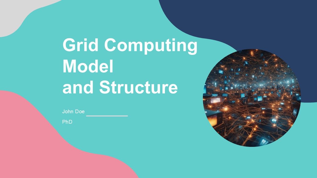 Grid Computing Model And Structure PPT Sample ST AI