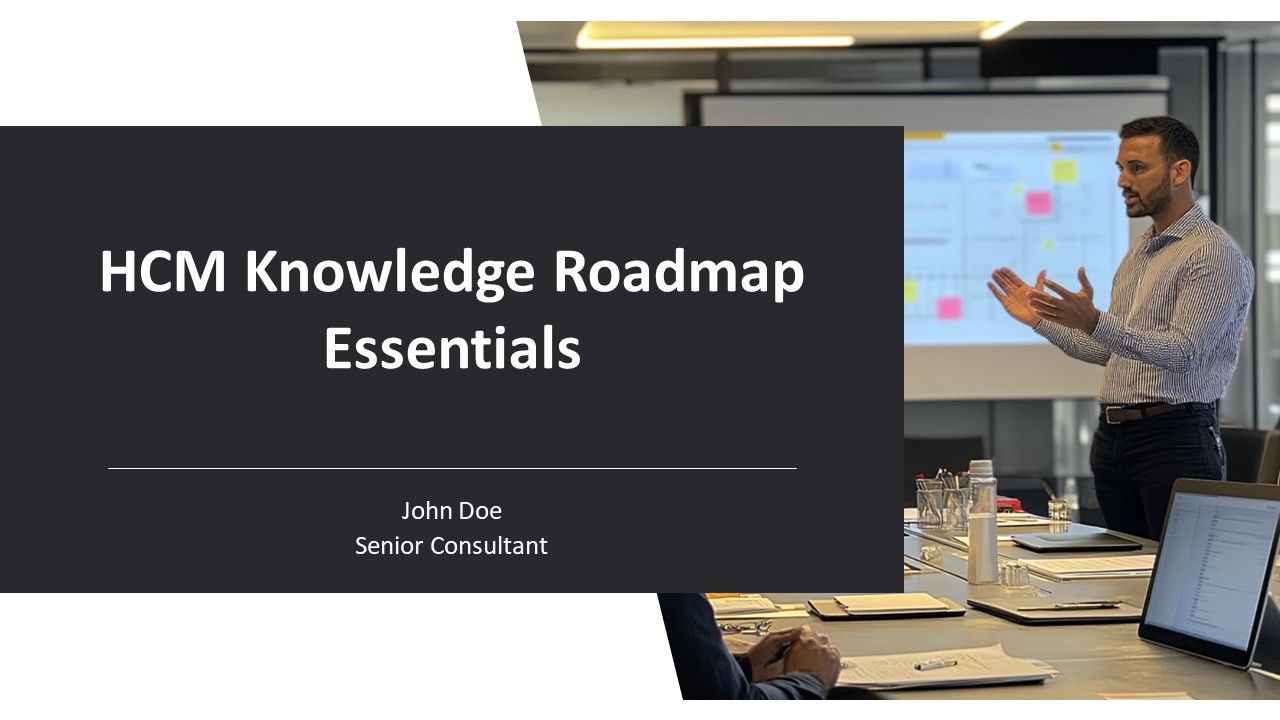 HCM Knowledge Roadmap Essentials PPT Slides AT