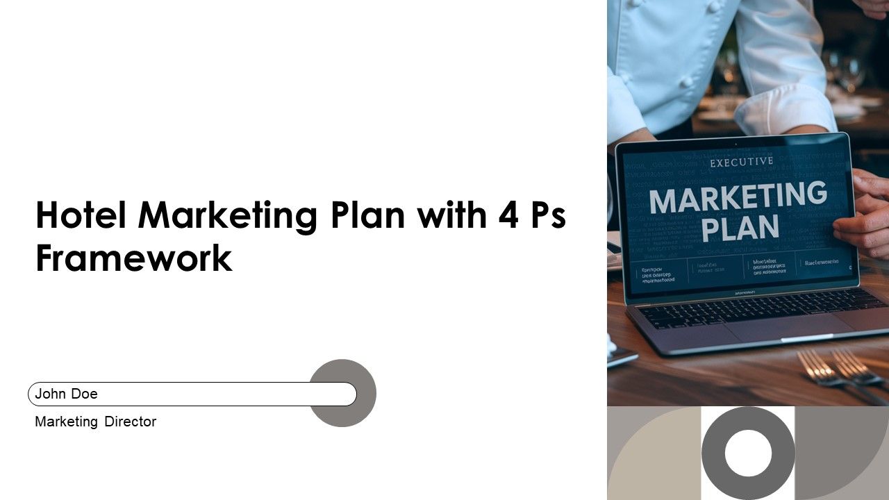 Hotel Marketing Plan With 4 Ps Framework PPT Template AT