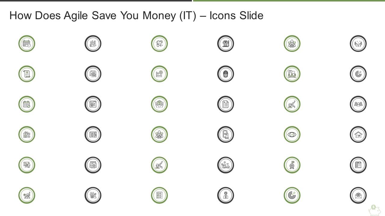 How Does Agile Save You Money It Icons Slide Presentation Graphics Presentation Powerpoint