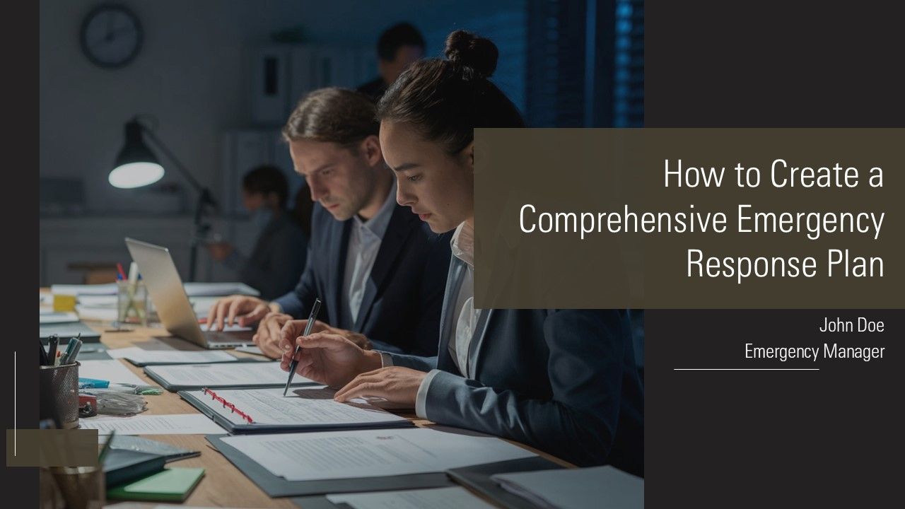 How To Create A Comprehensive Emergency Response Plan PPT Designs AT