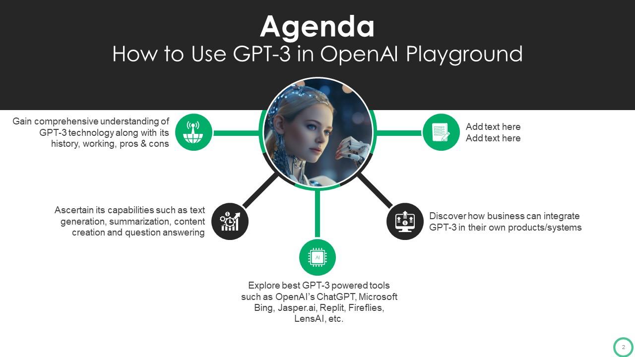 How To Use Gpt 3 In Openai Playground Chatgpt Cd V Ppt Powerpoint