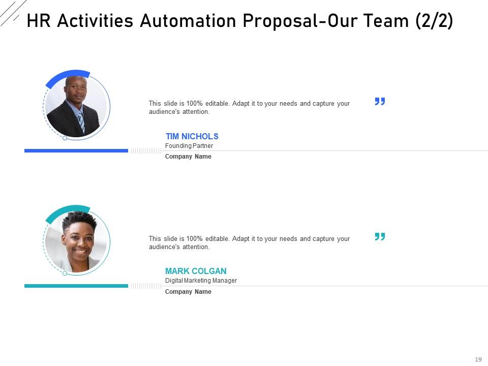 HR Activities Automation Proposal Powerpoint Presentation Slides ...