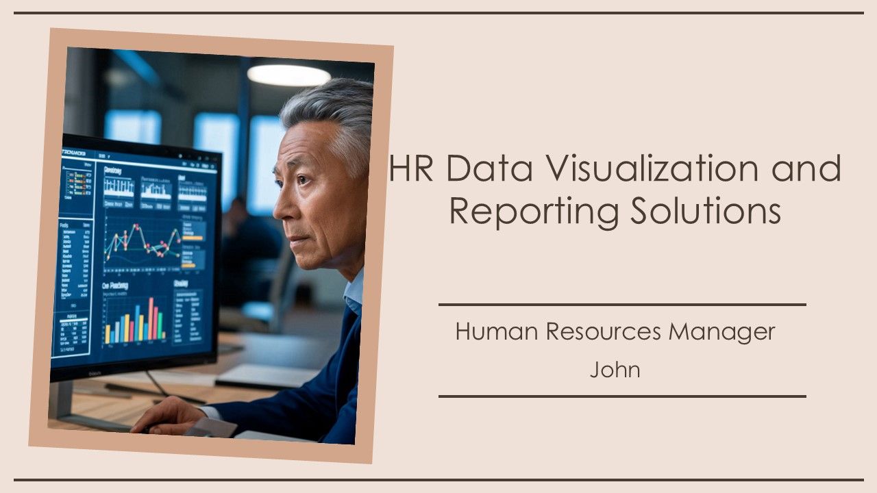 HR Data Visualization And Reporting Solutions PPT Summary AT
