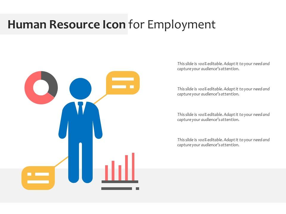 Human Resource Icon For Employment | Presentation Graphics | PowerPoint ...
