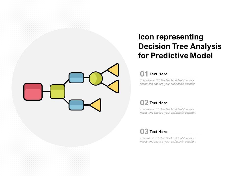 Icon Representing Decision Tree Analysis For Predictive Model | PowerPoint Presentation Sample ...