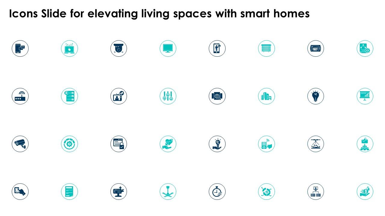 Top 10 Elevating Living Spaces with Smart Homes PowerPoint Presentation ...