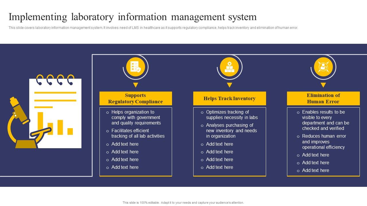 Implementing Laboratory Information Management System Integrating ...