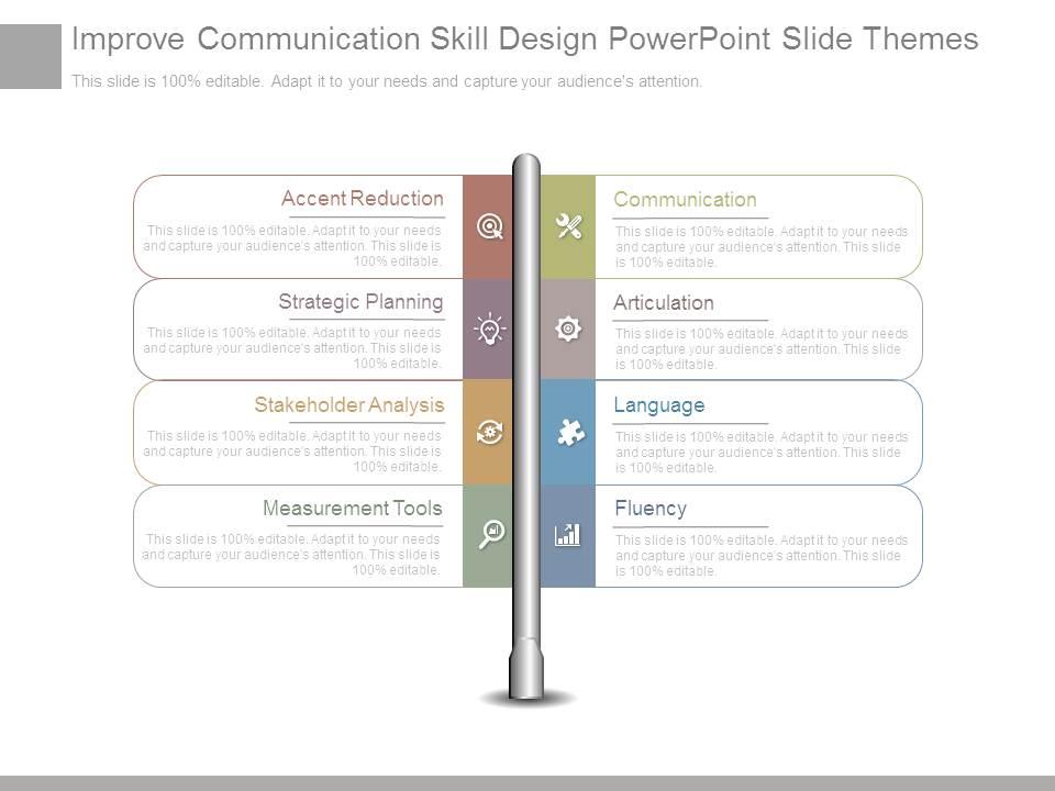 Improve Communication Skill Design Powerpoint Slide Themes ...