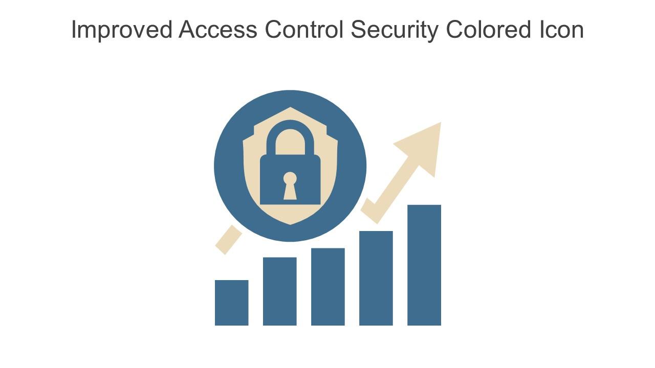 Improved Access Control Security Colored Icon In Powerpoint Pptx Png And Editable Eps Format Ppt