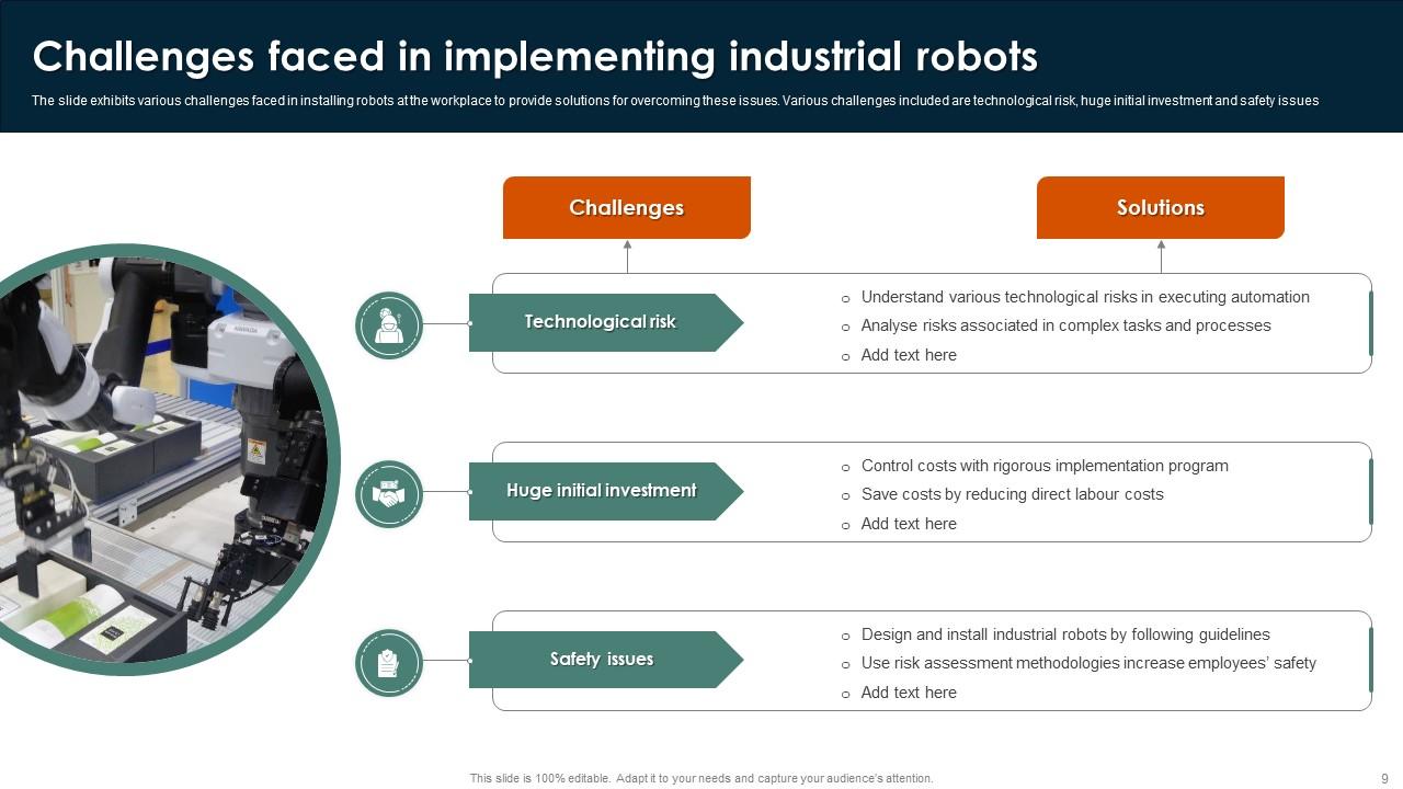 Industrial Robot Powerpoint Ppt Template Bundles PPT Template