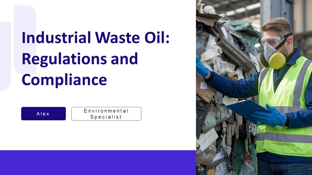 Industrial Waste Oil Regulations And Compliance PPT PowerPoint AT